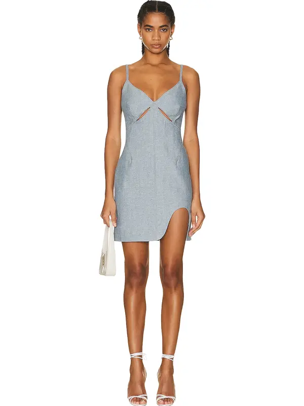 ET OCHS Kelly Denim Mini Dress - Mercer