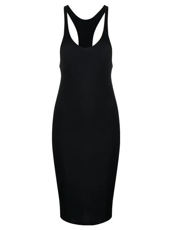Isabel Marant Étoile Tory Ribbed Tank Dress - Black
