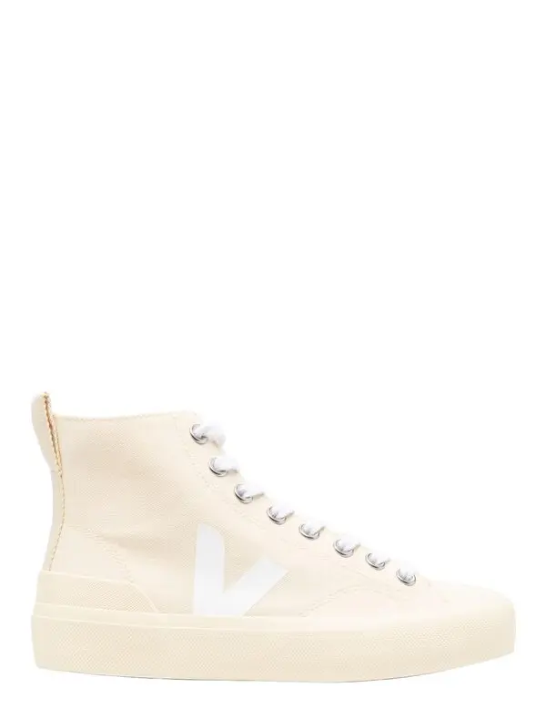 VEJA Logo-patch Hi-top Sneakers - Neutrals