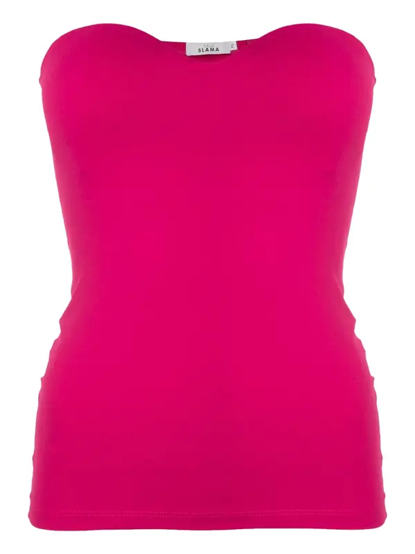 AMIR SLAMA Strapless Tube Top - Pink