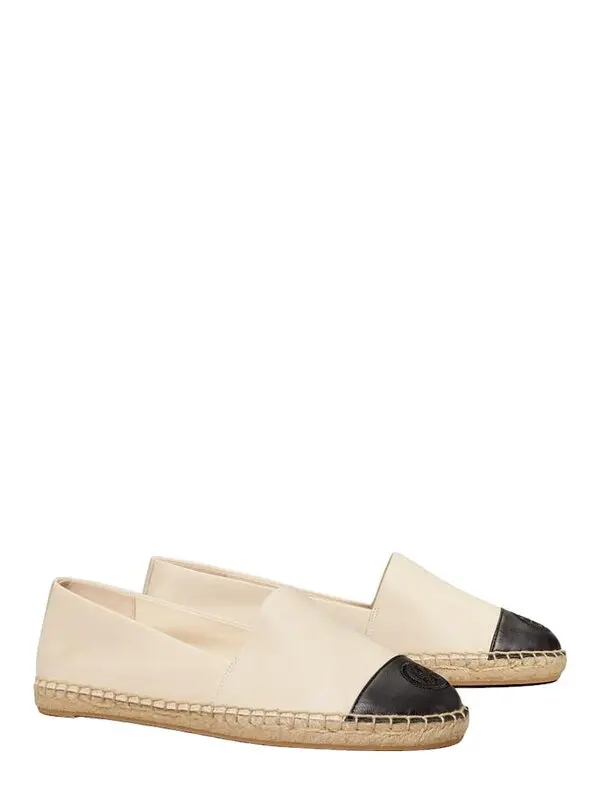 Tory Burch Colorblock Espadrille - Dulce De Leche/perfect Black