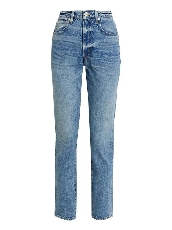 SLVRLAKE Beatnik Slim-leg Jeans - Mid Denim
