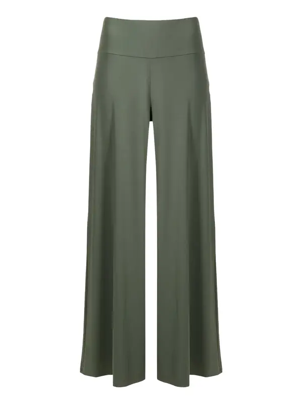 LYGIA & NANNY Gardens Wide-leg Trousers - Green