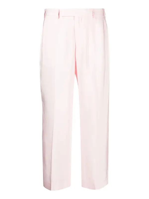 PT TORINO Straight-leg Trousers - Pink