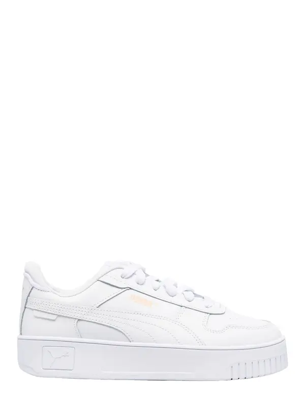 PUMA Carina Logo-print Sneakers - White