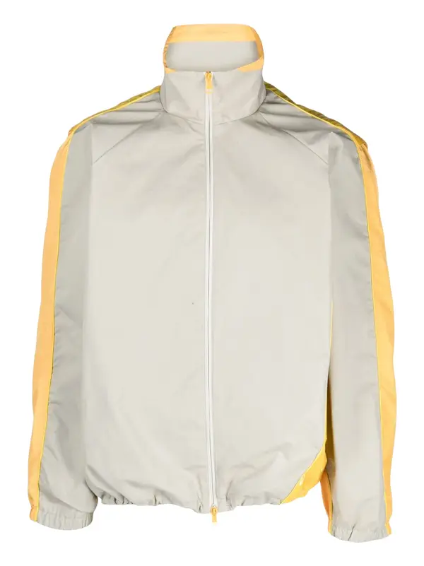 ROBYN LYNCH Colour-block Zip Jacket - Neutrals