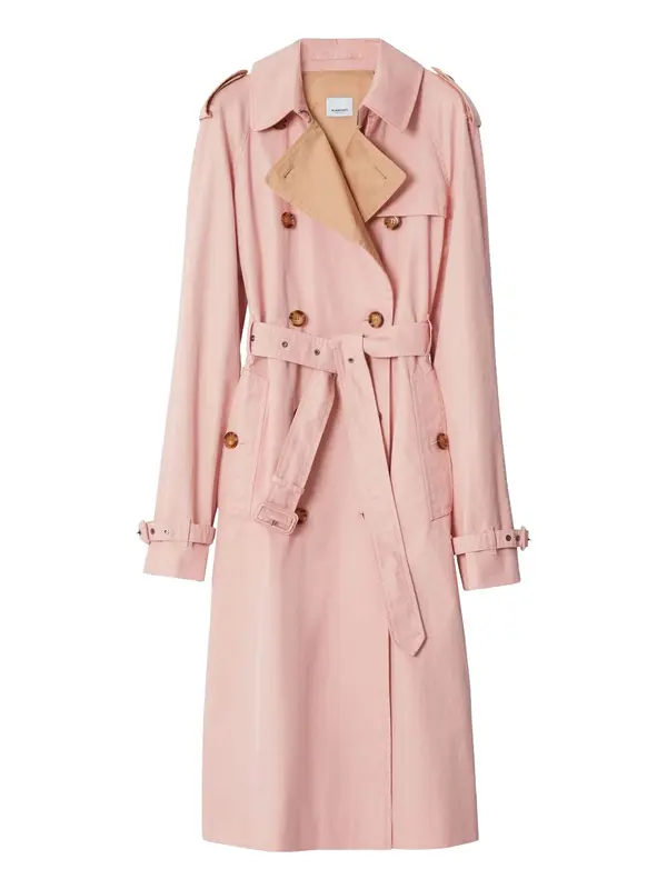 Burberry The Kensington Heritage Trench Coat - Pink