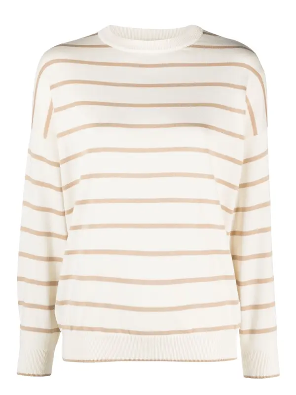 Lorena Antoniazzi Striped Jumper - Neutrals