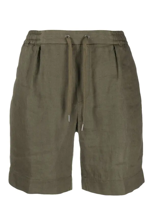 Ralph Lauren Dorset Linen Shorts - Green