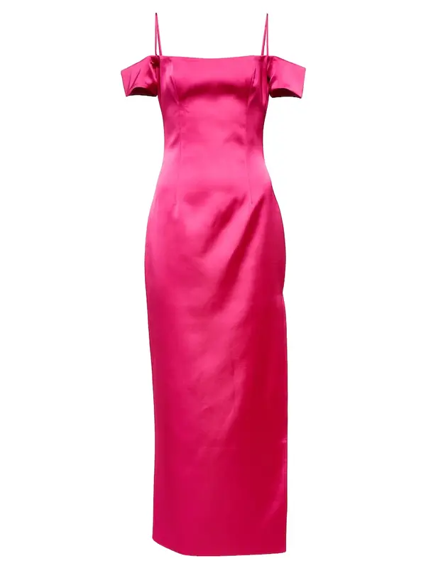 RASARIO Off-shoulder Gown - Pink
