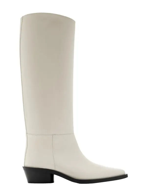 Proenza Schouler - Bronco Leather Knee Boots