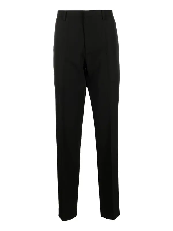 LANVIN Straight-leg Tailored Trousers - Black