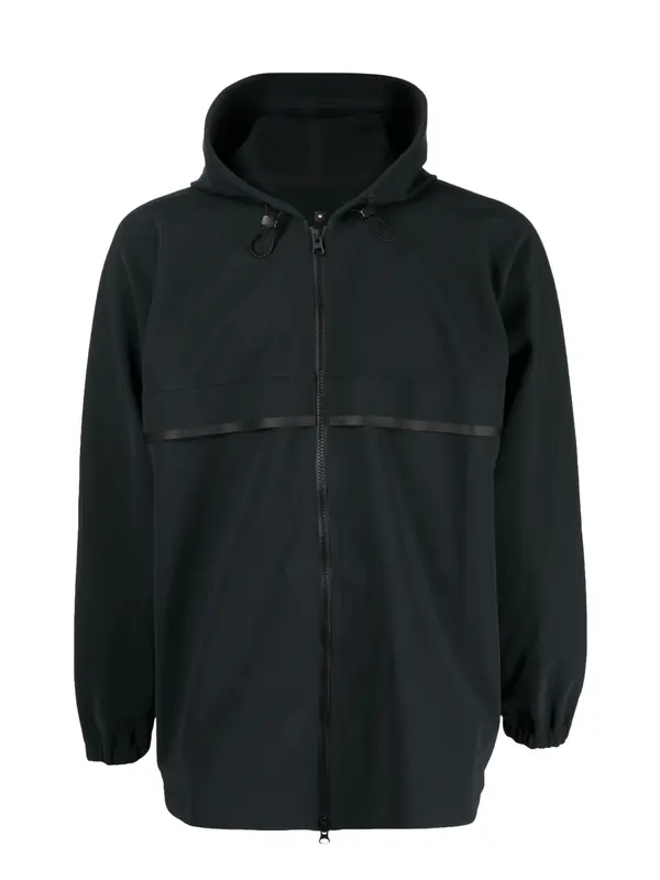 GR10K Stretch-design Zip-up Jacket - Black