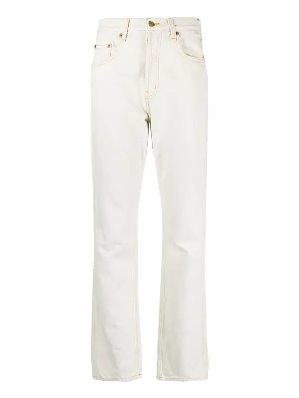 B Sides Marcel Straight-leg Jeans - Neutrals