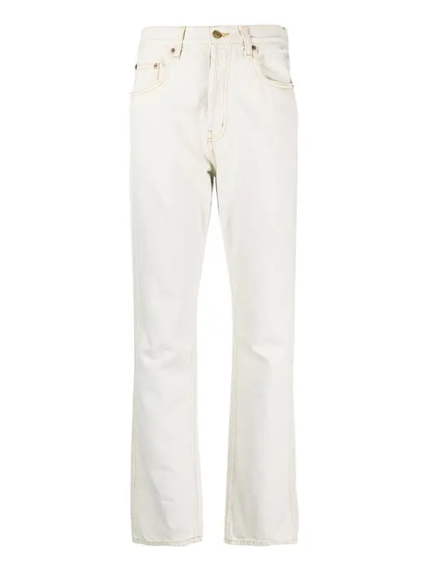 B Sides Marcel Straight-leg Jeans - Neutrals