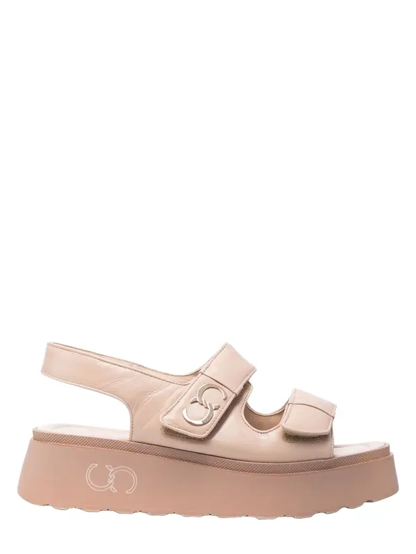 Casadei Platform Sandals - Neutrals