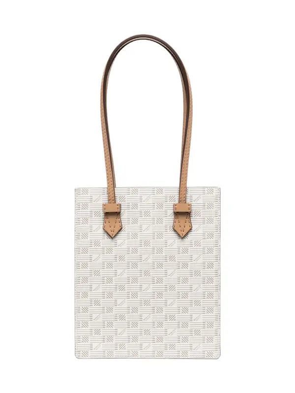 Moreau Monogram-print Tote - Neutrals