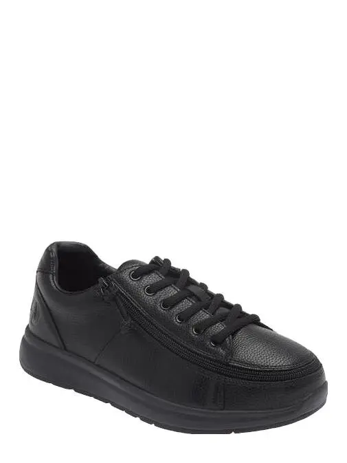 BILLY FOOTWEAR Work Comfort Low Zip Around Sneakers - Black To The Floor