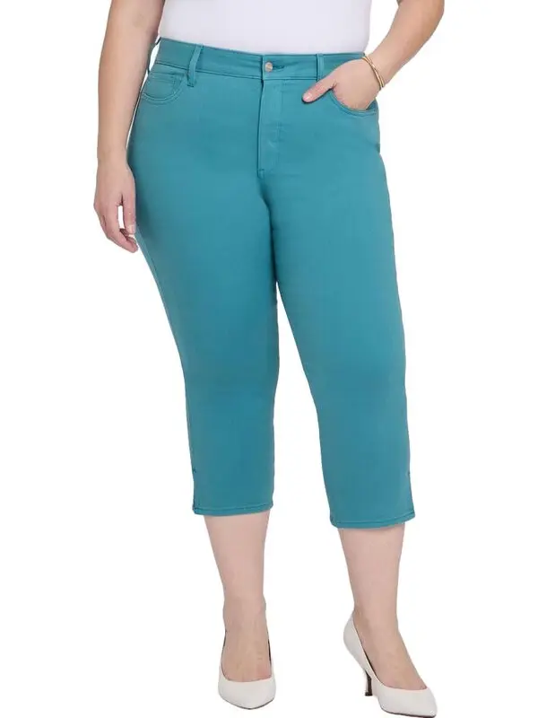 NYDJ Chloe Capri Jeans - Harbor Blue