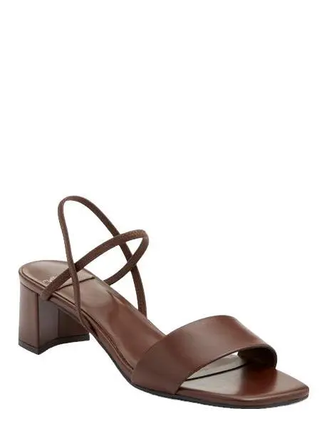 Jeffrey Campbell Adapt Slingback Sandal - Mocha Brown