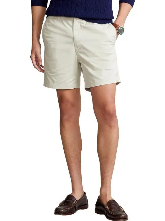 Ralph Lauren Stretch Cotton Shorts - Classic Stone