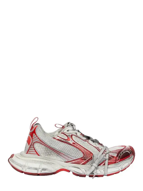 Balenciaga 3xl Mesh Sneakers - Red