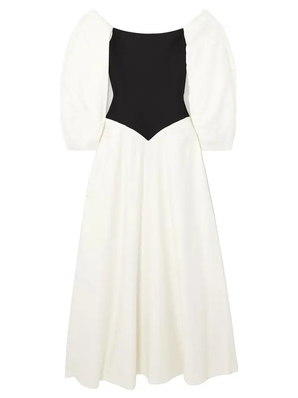 Gabriela Hearst Lani Off-the-shoulder Maxi Dress - Neutrals