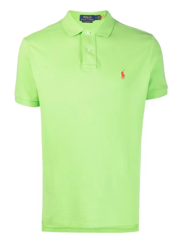 Polo Ralph Lauren Polo Pony Cotton Polo Shirt - Green