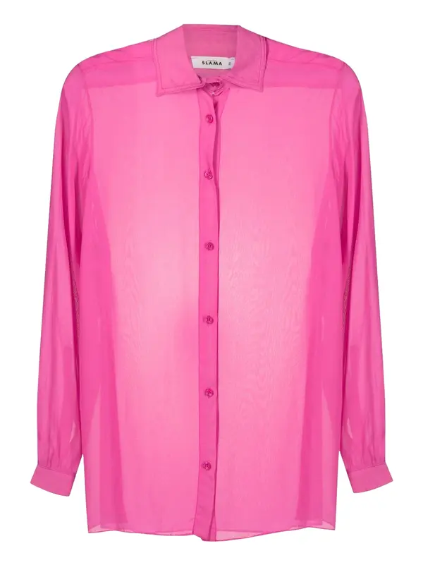 AMIR SLAMA Long-sleeved Shirt - Pink