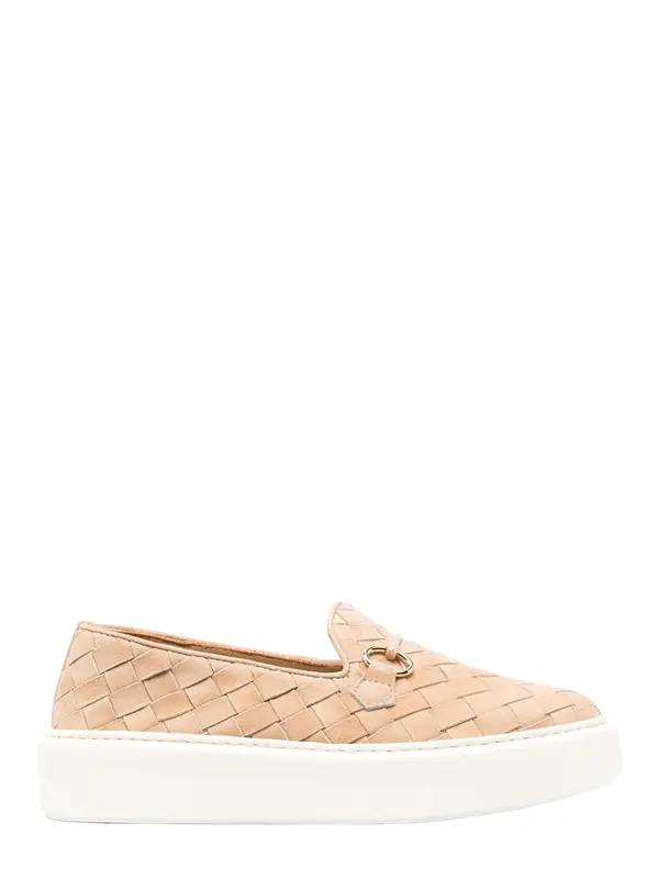 HENDERSON BARACCO Tina Braided Loafers - Neutrals