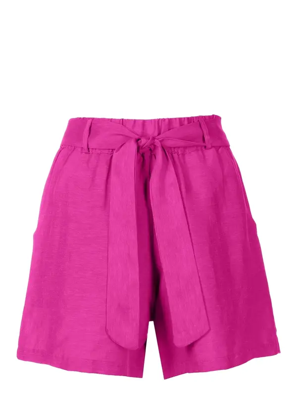AMIR SLAMA Belted Short - Pink