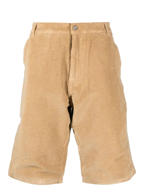 ERL Corduroy Stretch-cotton Shorts - Neutrals