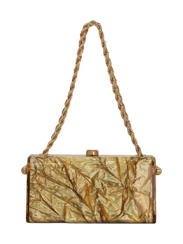 Cult Gaia Hajar Shoulder Bag - Gold