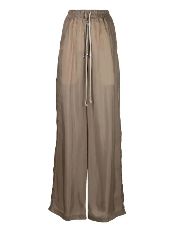 Rick Owens Geth Belas Wide-leg Trousers - Grey