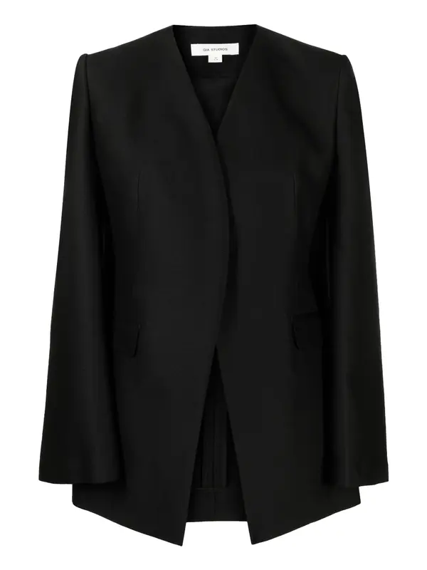 GIA STUDIOS Wide-sleeved Blazer - Black