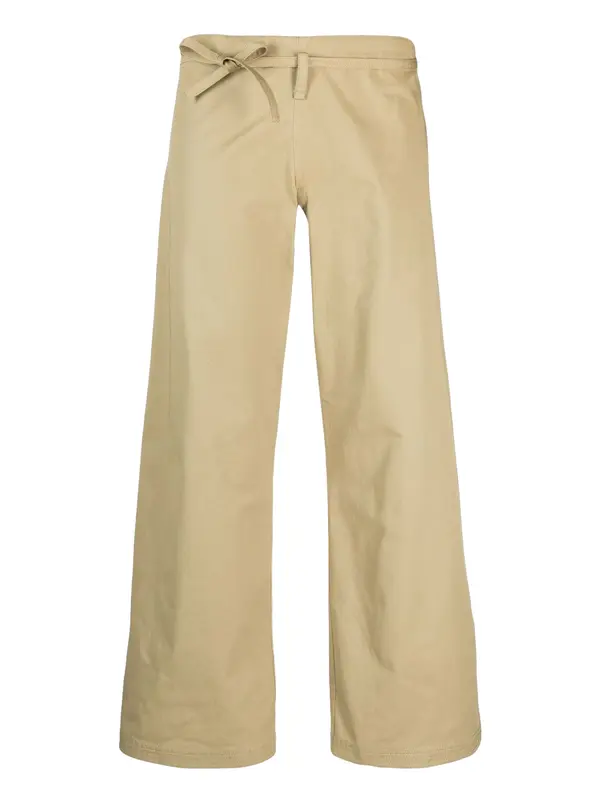 QUIRA Low-rise Cropped Trousers - Neutrals