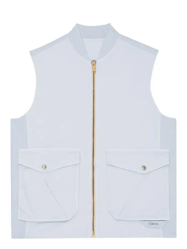 OBJECTS IV LIFE Cargo Vest - Pale Grey
