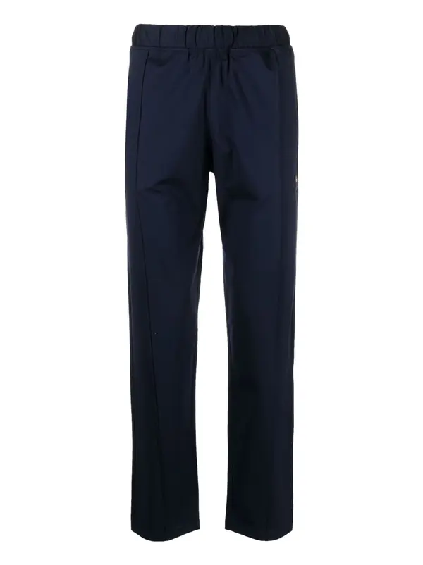 Paul & Shark Stretch-cotton Track Trousers - Blue