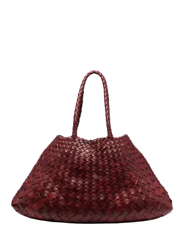 Dragon Diffusion Large Santa Croce Shoulder Bag - Red