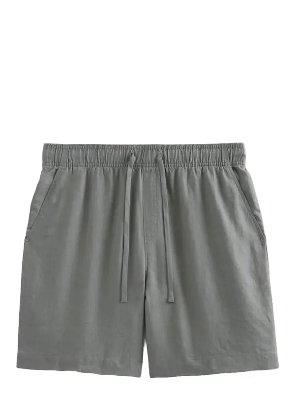 Everlane Linen Easy Short - Agave Green