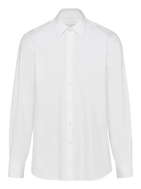 Prada Stretch Cotton Shirt - White