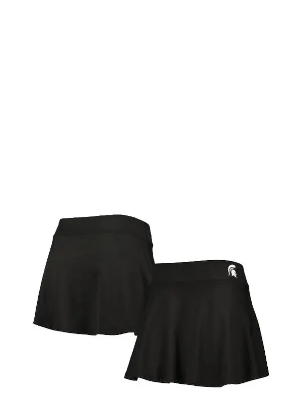 ZOOZATZ Michigan State Spartans Flowy Skort - Black