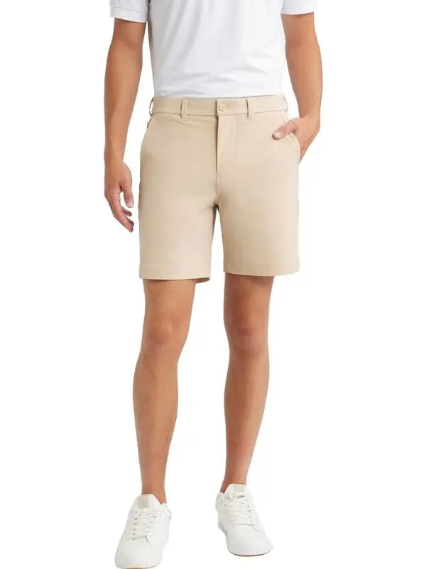 Mizzen+main Helmsman Flat Front Performance Shorts - Hummus