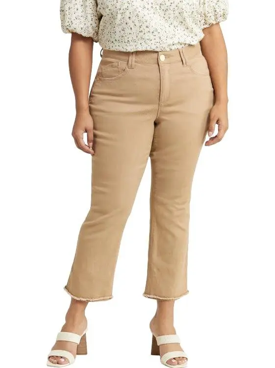 Wit & Wisdom Ankle Slim Straight Leg Pants - Warm Sand