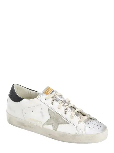 Golden Goose Super-star Low-top Sneakers - White/taupe