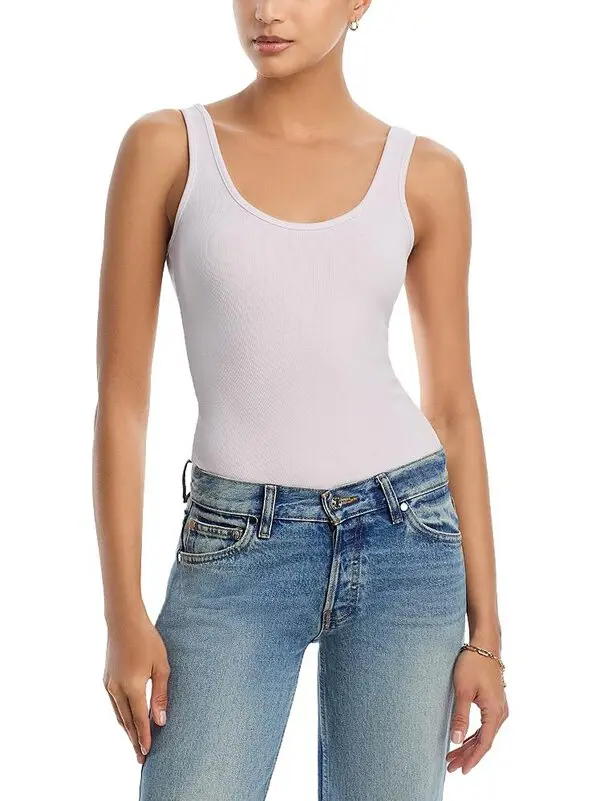 L'Agence Nica Tank Top Bodysuit - Icy Lilac