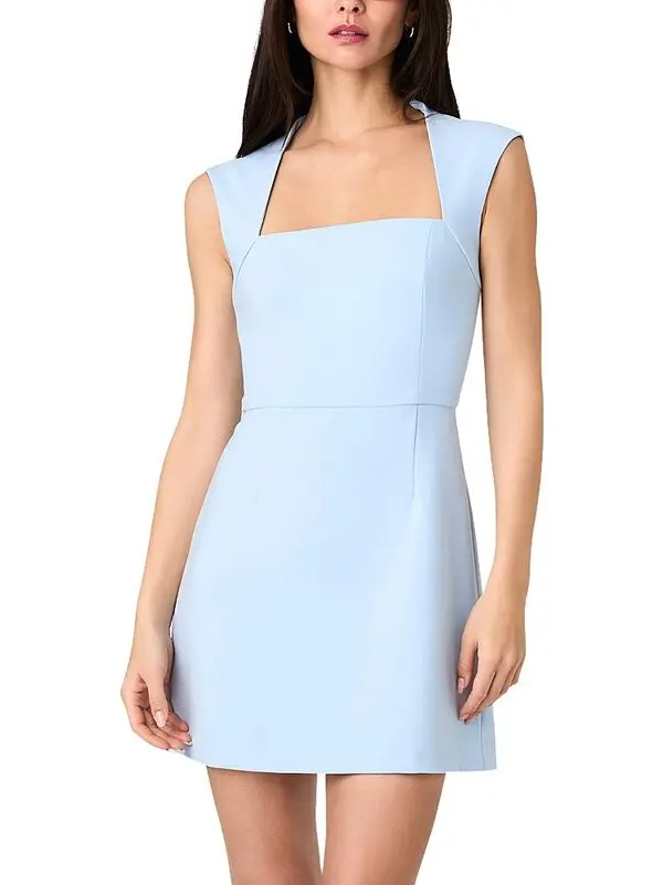 French Connection Whisper Ruth Shift Dress - Cashmere Blue