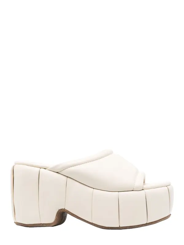 THEMOIRE 100mm Cassiope Sandals - White