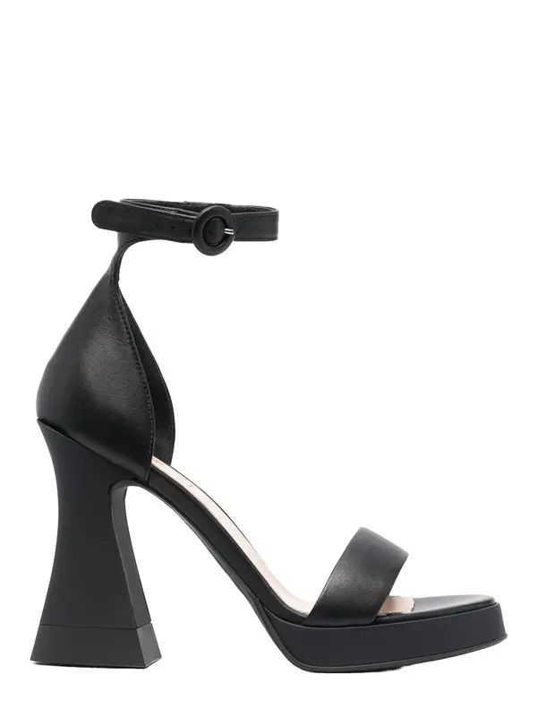 Agl Janis 115mm Ankle-strap Sandals - Black