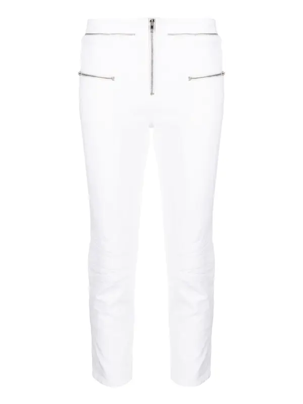 Isabel Marant Loma Cropped Jeans - White
